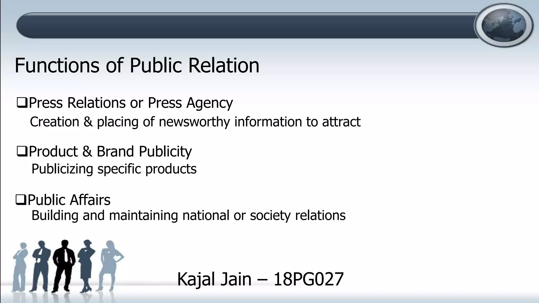 Public Relation & PR Tools | PPTX