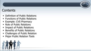 Public Relation & PR Tools | PPTX