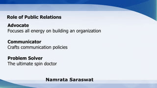 Public Relation & PR Tools | PPTX