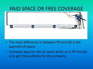 Public relations and advertising | PPTX