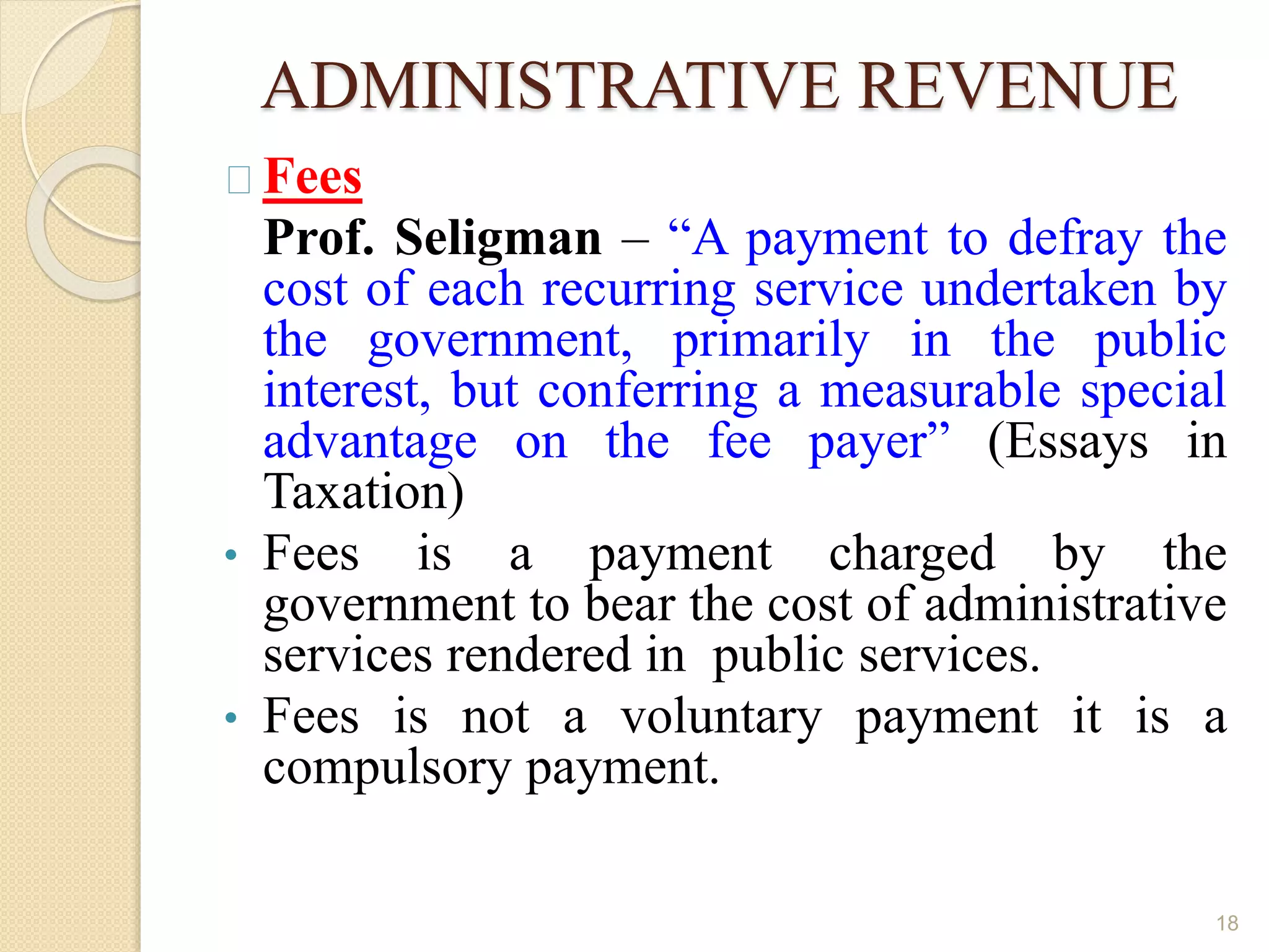 Public Revenue | PPTX