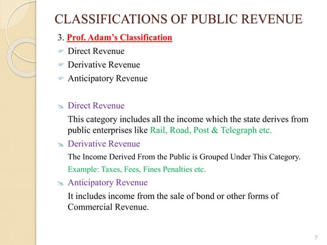 Public Revenue | PPTX | Political Issues & policy | Politics