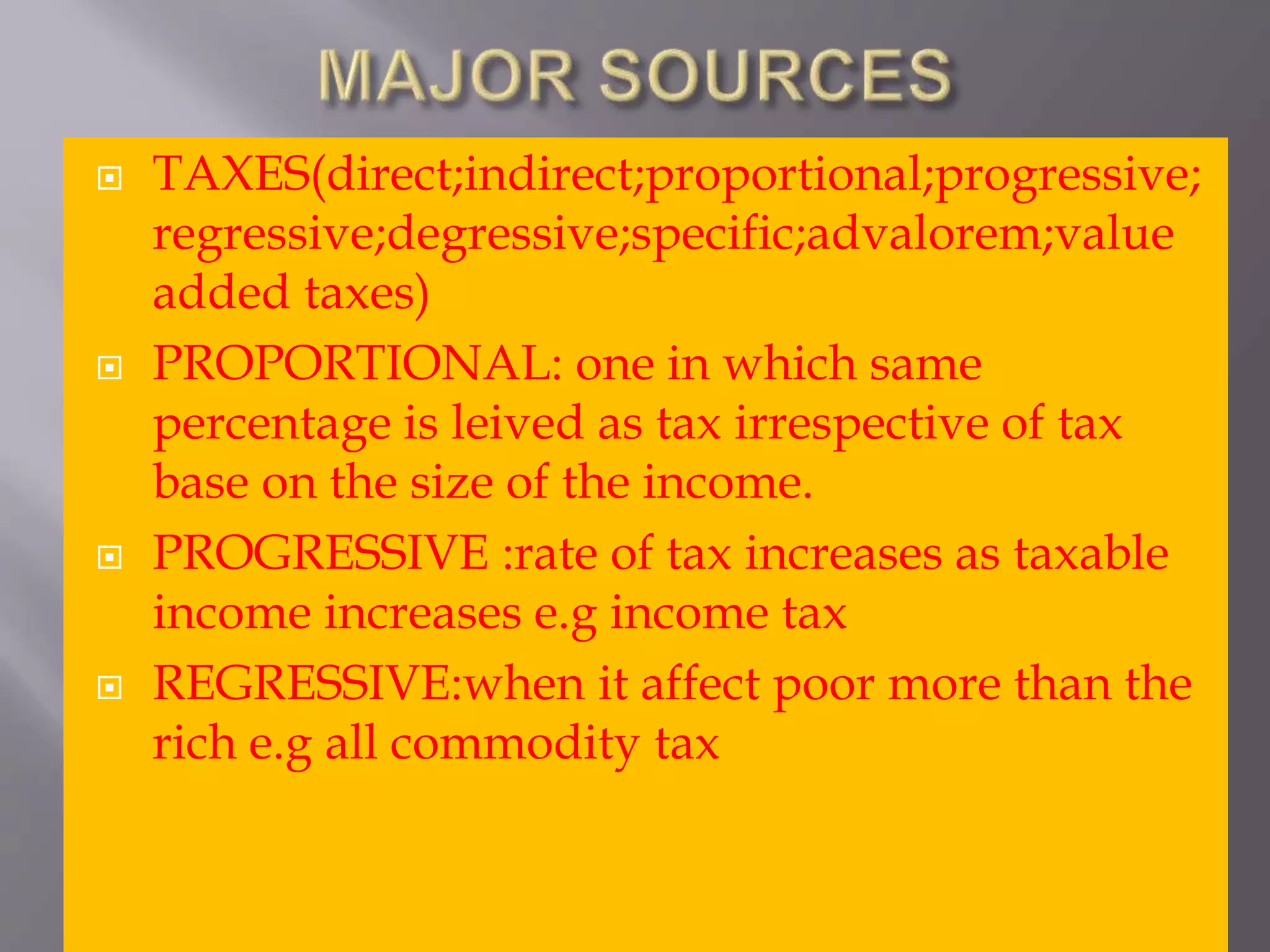 Public revenue | PPTX