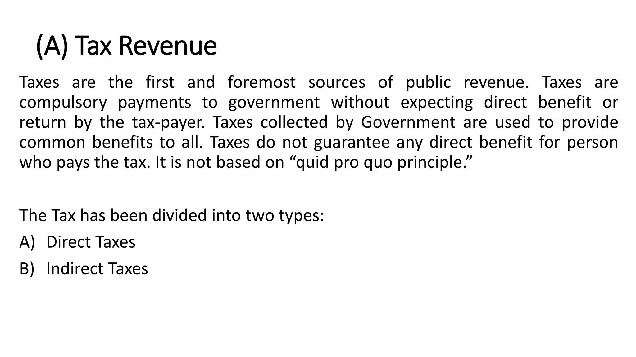 Public revenue | PPT