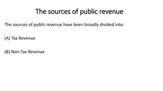 Public revenue | PPTX