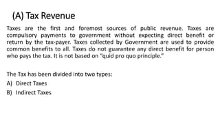 Public revenue | PPTX