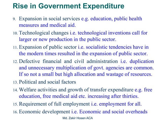public revenue and expenditure.ppt | Business Accounting & Finance | Business