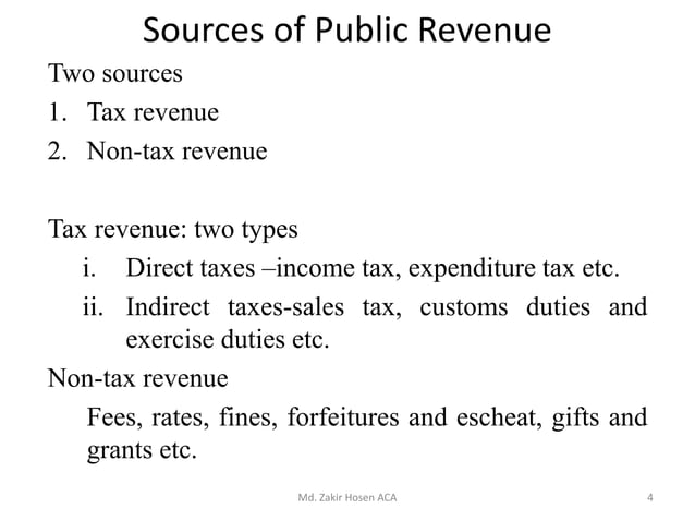 public revenue and expenditure.ppt | Business Accounting & Finance ...