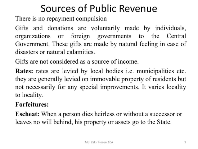 public revenue and expenditure.ppt | Business Accounting & Finance | Business