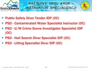 Public safety diver prezentacja | PPTX