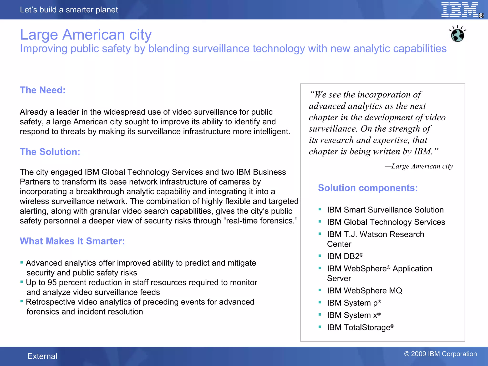 Public Safety Surveillance | PPT