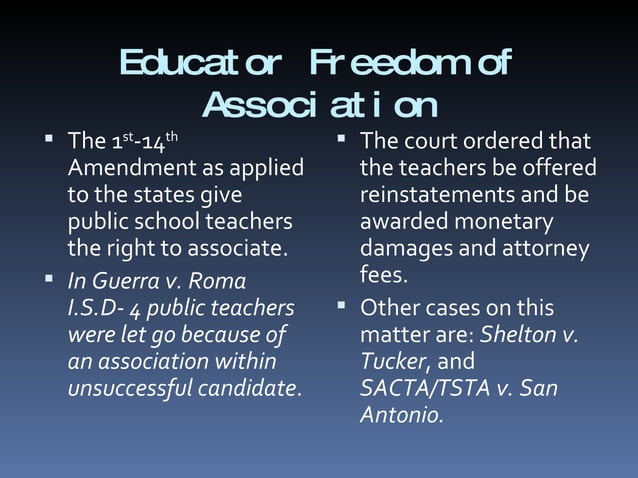 Public School Law Outline - Dr. William Kritsonis | PPT