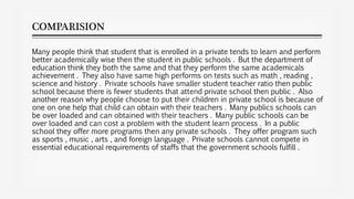 Public schools | PPTX