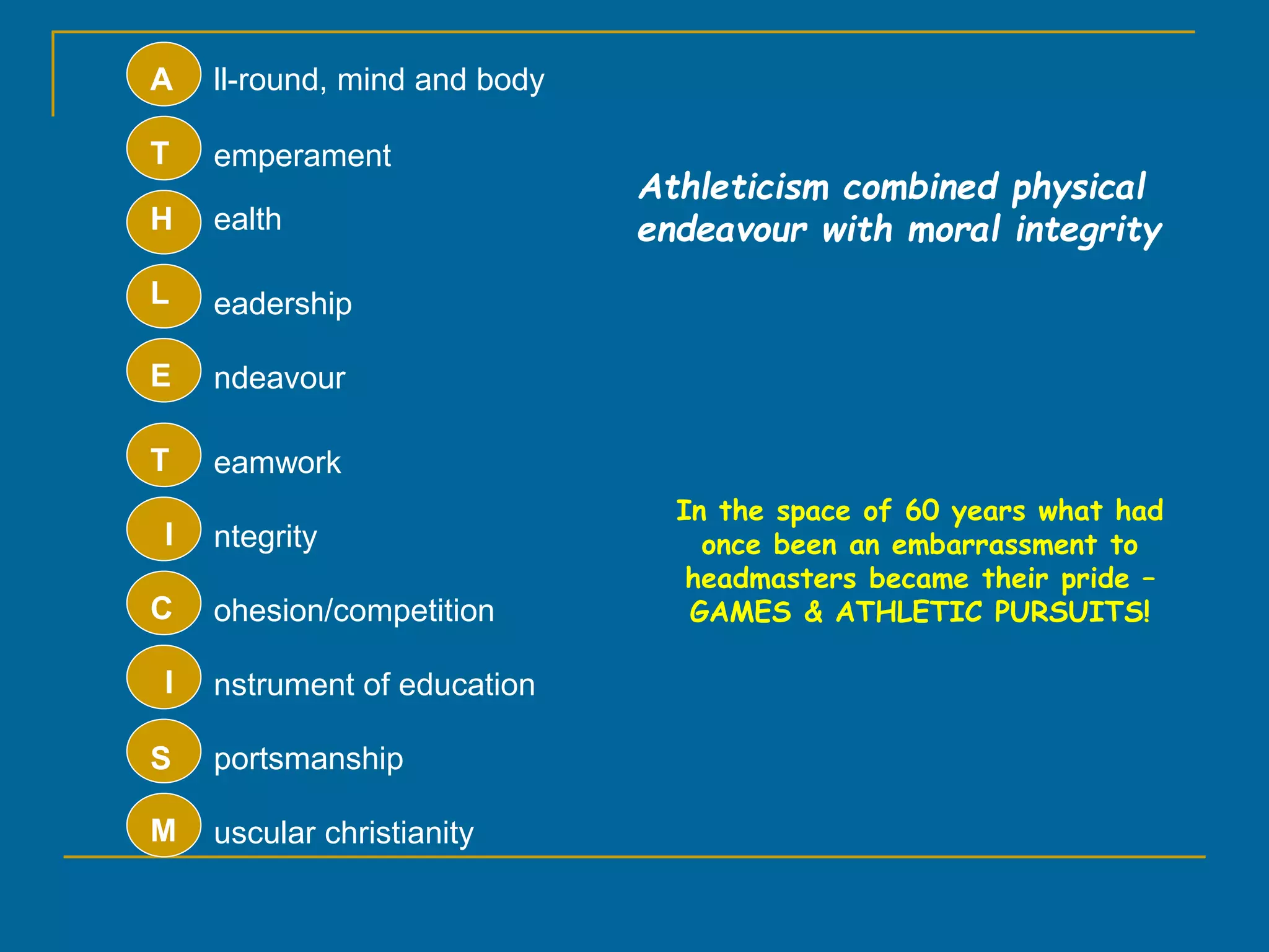 Public school sport development | PPT