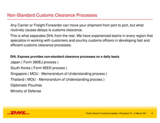 DHL Express Public Sector team | PDF