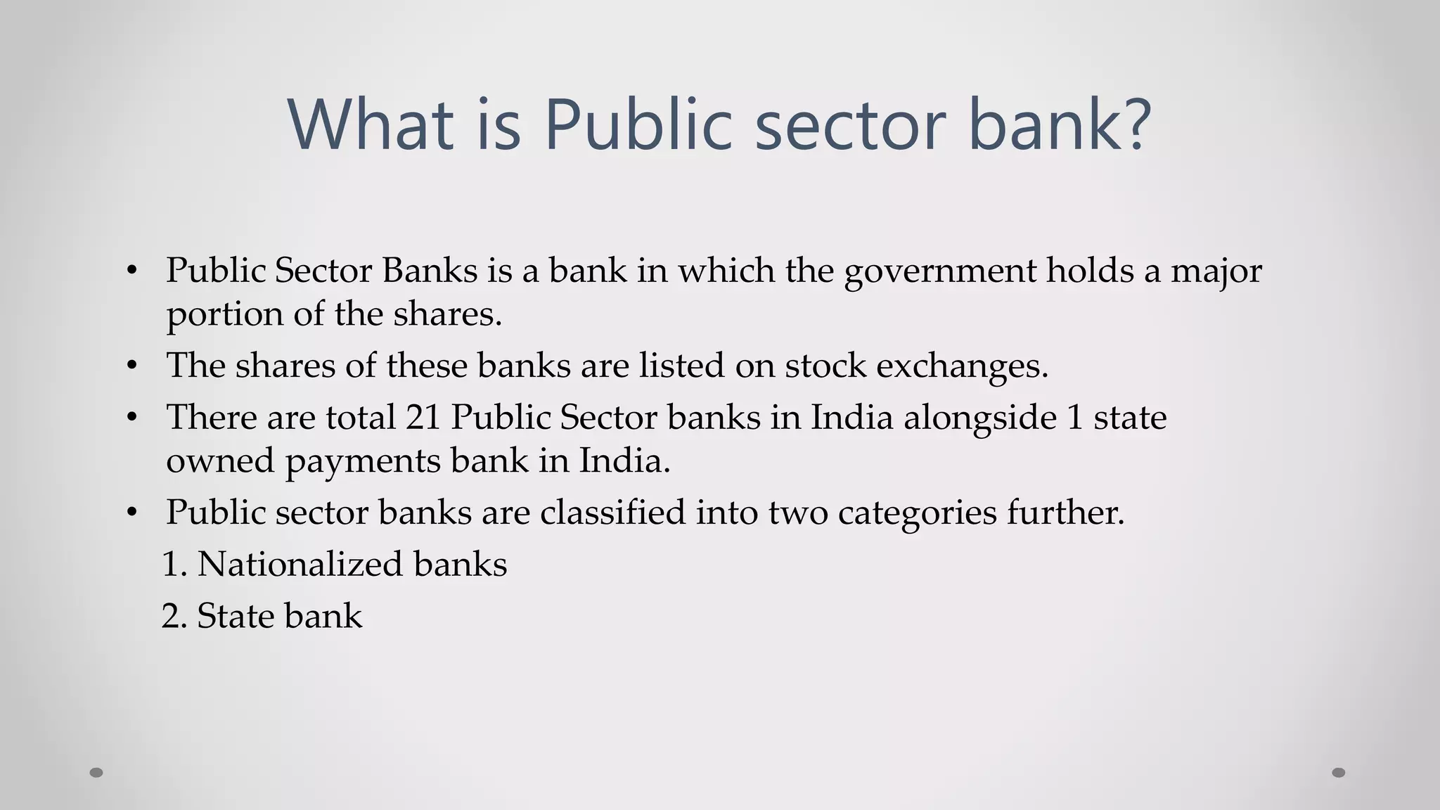 Public sector banks schemes for entrepreneurship | PPTX