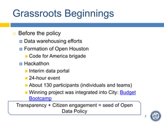 Open Data Policy & Legislation | PPTX