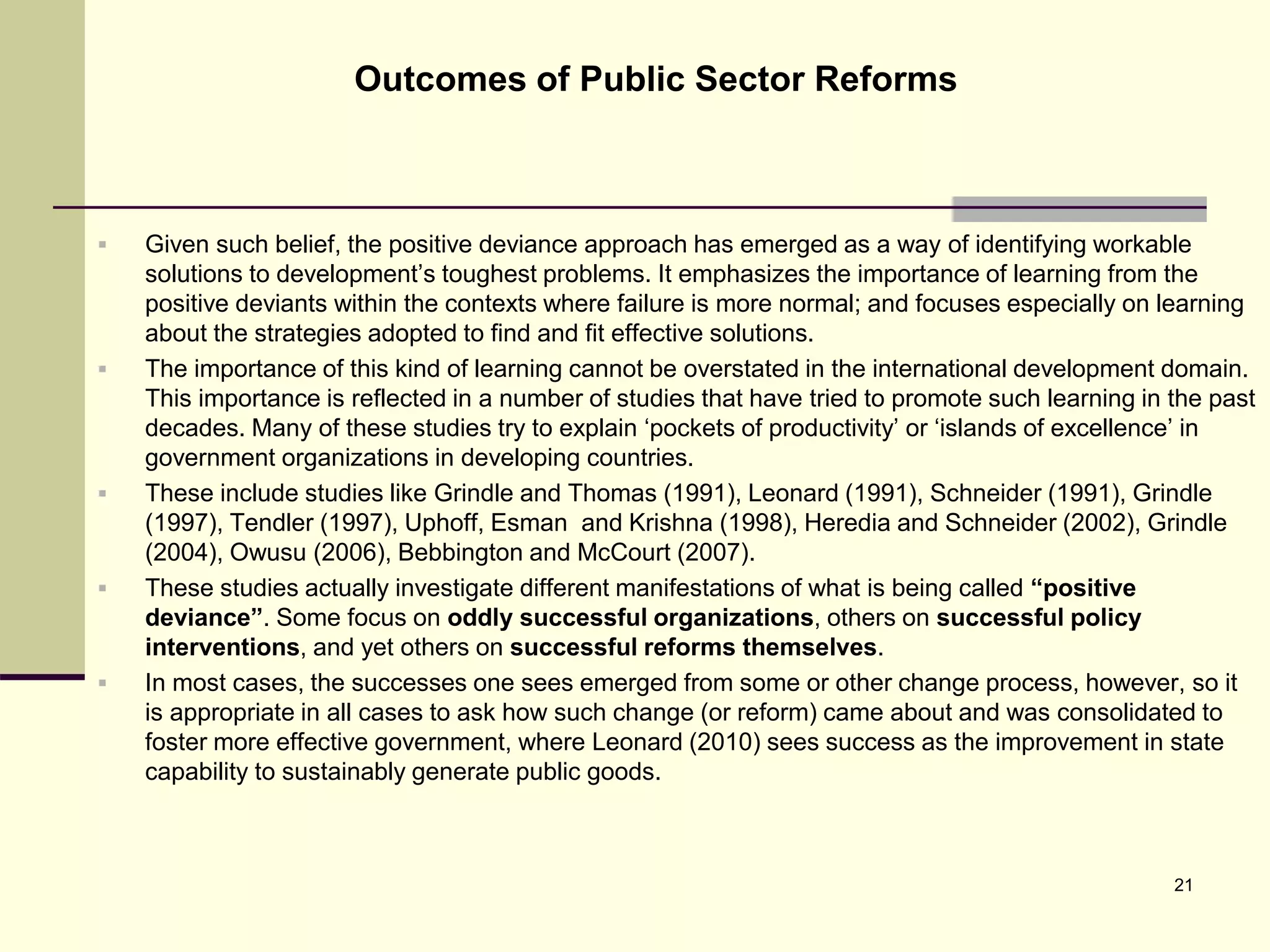 Public Service Reforms: An Introduction | PPT
