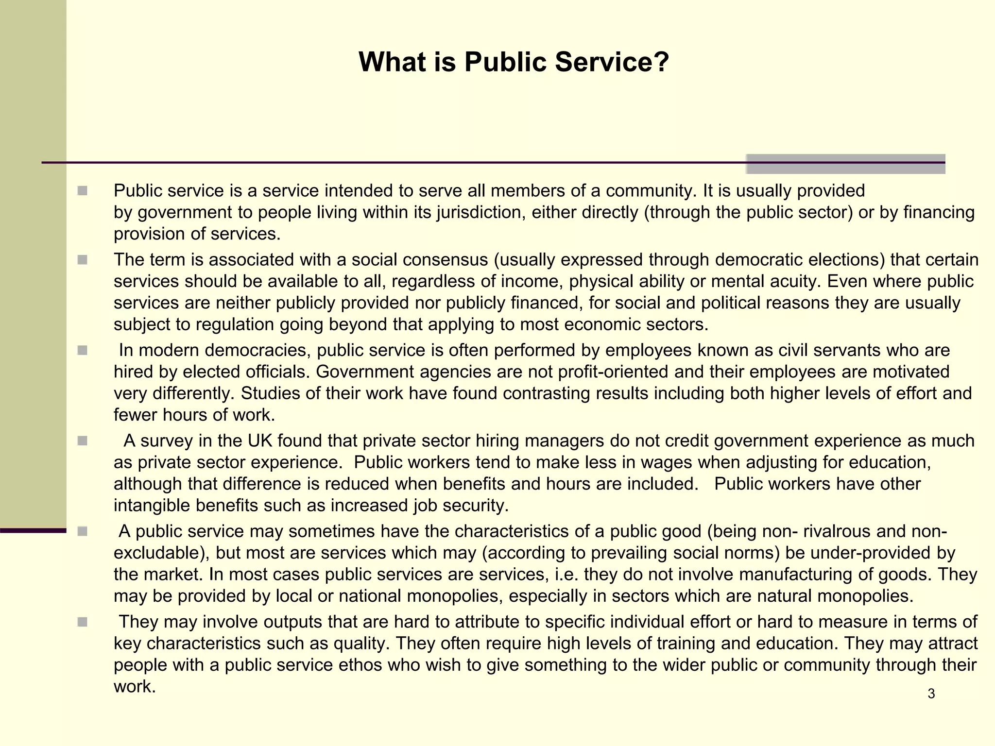 Public Service Reforms: An Introduction | PPT