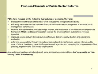 Public Service Reforms: An Introduction | PPT