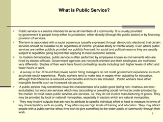 Public Service Reforms: An Introduction | PPT