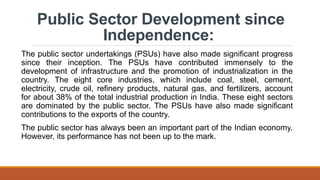 Contributions of Public Sectors in Indian Economy.pptx