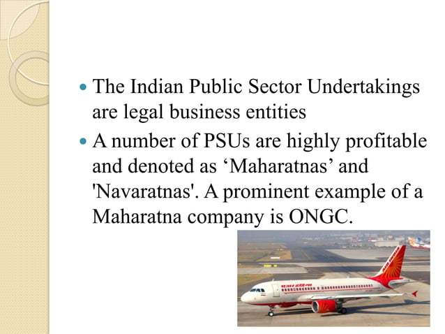 Public sector undertaking (PSU) | PPTX