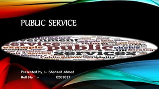 Public service | PPTX