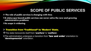 Public service | PPTX