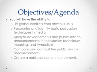 Public service announcements | PPTX