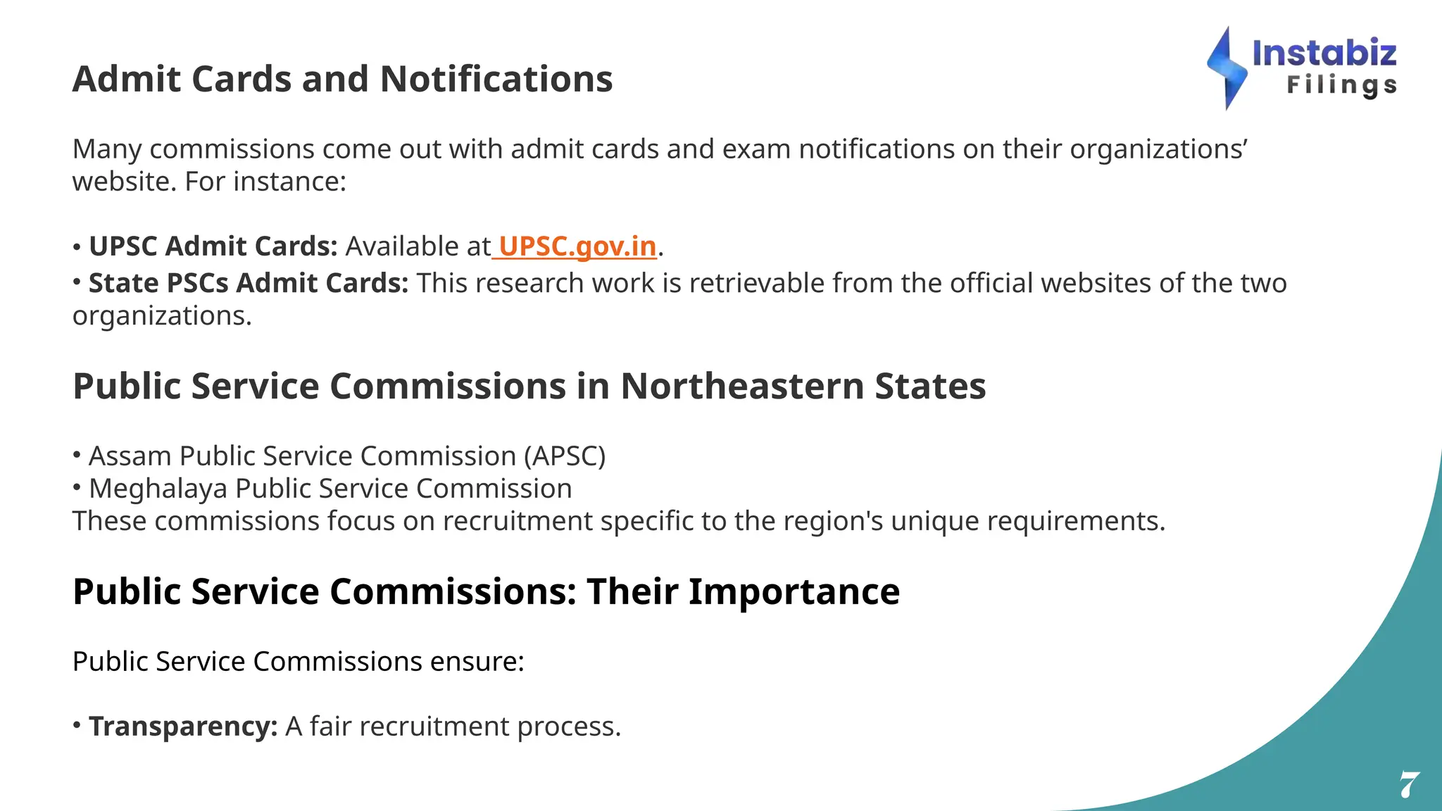 Public Service Commission: Key Functions | PPTX