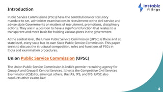 Public Service Commission: Key Functions | PPTX