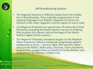 Public service radio in india | PPTX