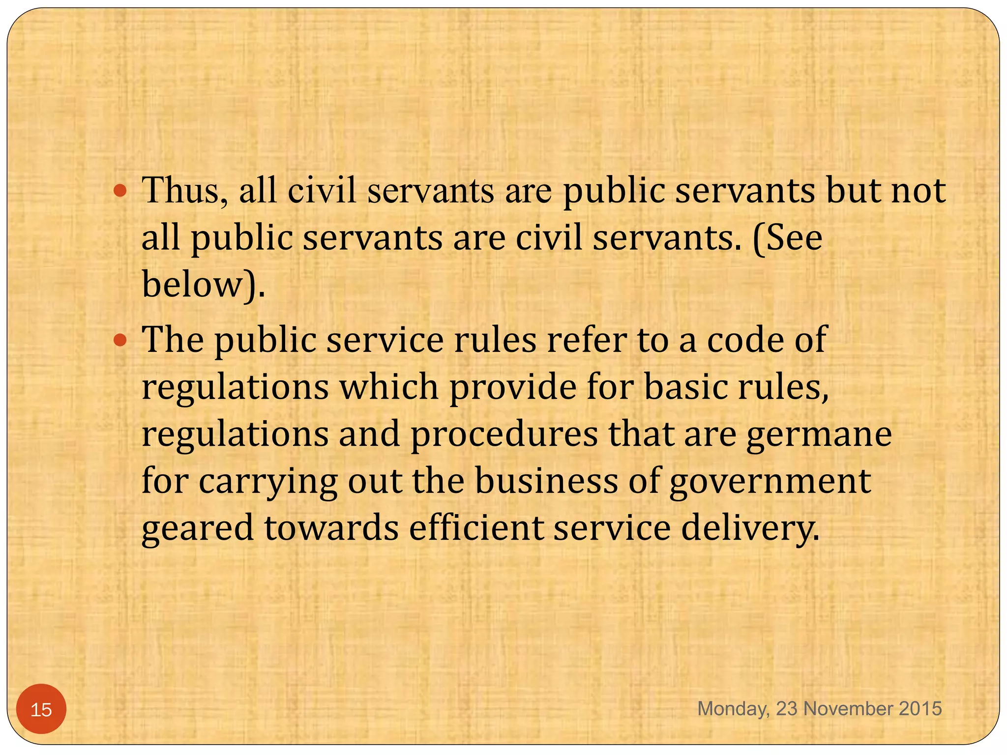 Public Service Rules & Official Communication Procedures | PDF