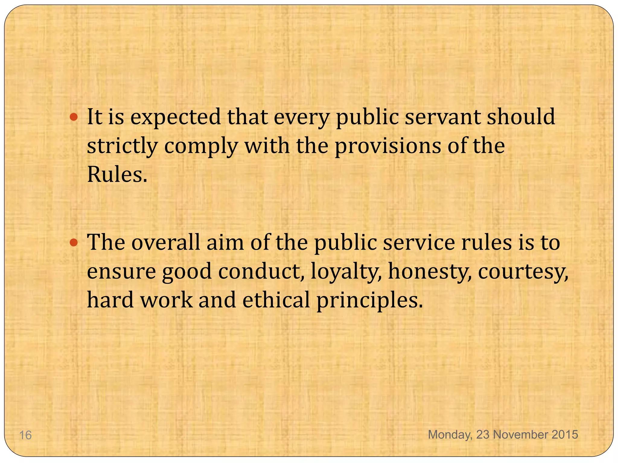 Public Service Rules & Official Communication Procedures | PDF