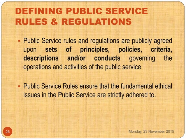 Public Service Rules & Official Communication Procedures | PDF