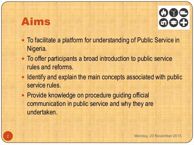 Public Service Rules & Official Communication Procedures