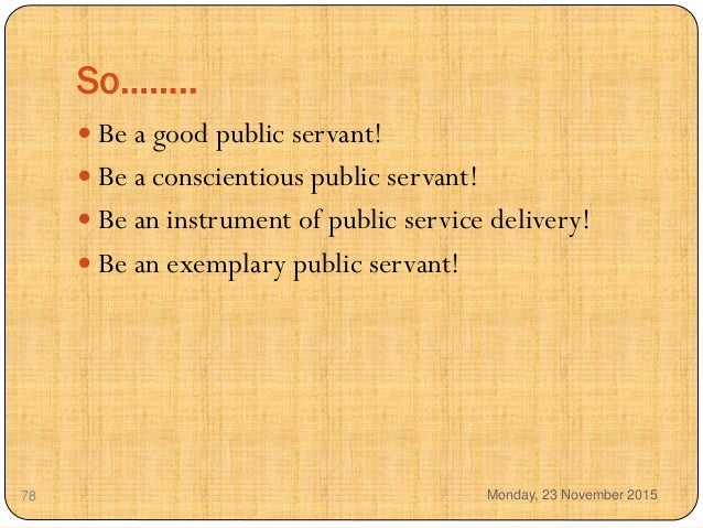Public Service Rules & Official Communication Procedures