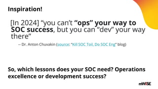 Future of SOC: More Security, Less Operations | PPTX