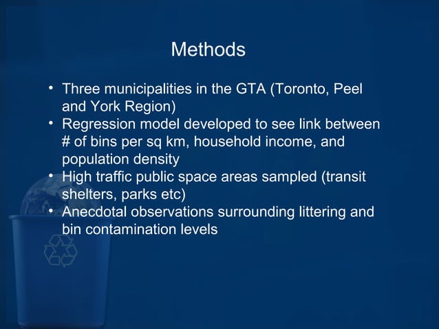 Something Stinks: Issues Surrounding Access to Public Space Recycling ...