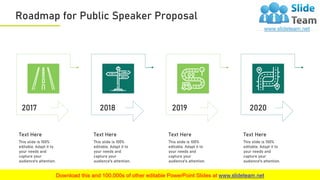 Public Speaker Proposal PowerPoint Presentation Slides | PDF