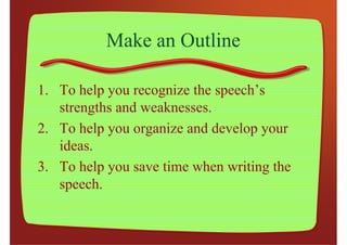 Public Speaking | PDF