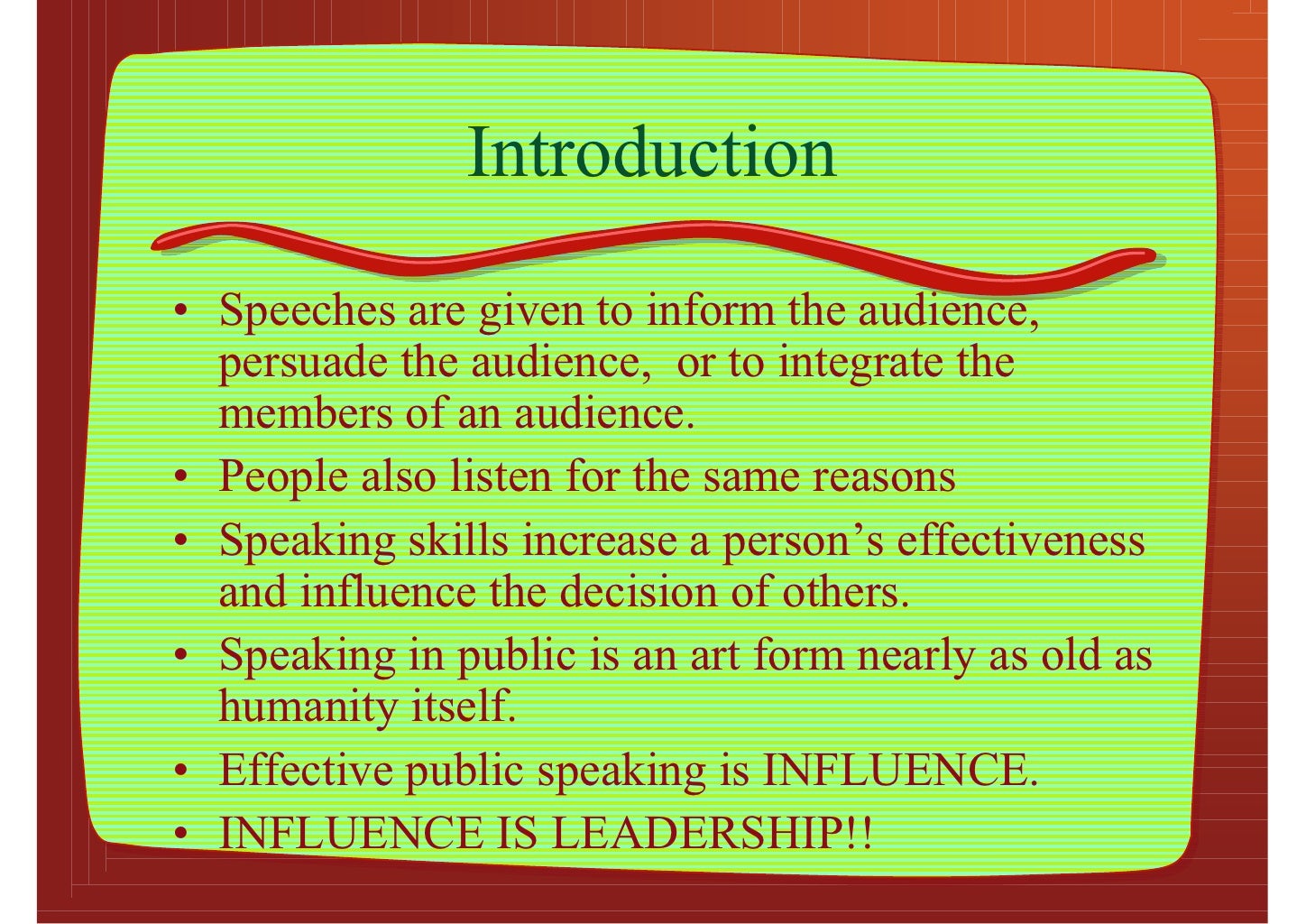 Public Speaking | PPT