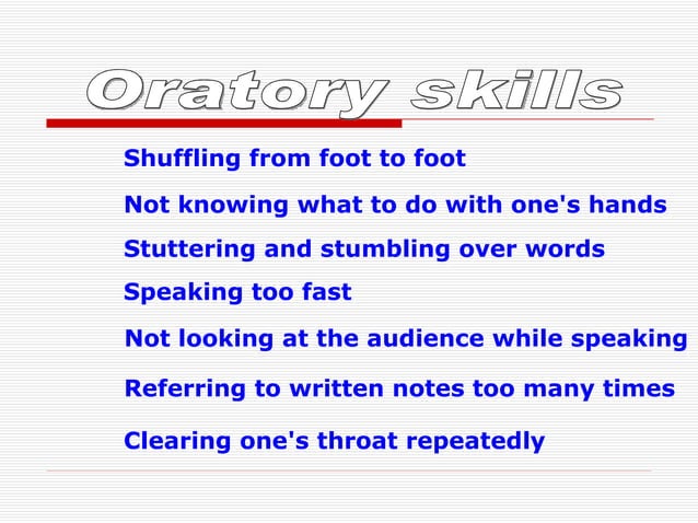 Public speaking | PPT