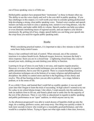 Public speaking | PDF