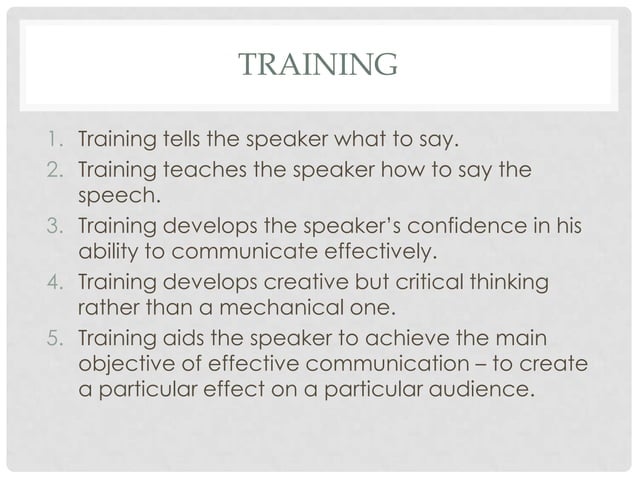 Public speaking, a short intro | PPTX