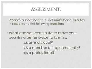 Public speaking, a short intro | PPTX