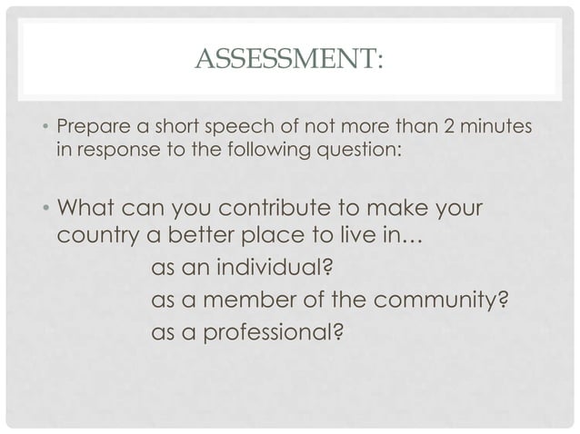 Public speaking, a short intro | PPTX