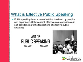 Public speaking | PPTX