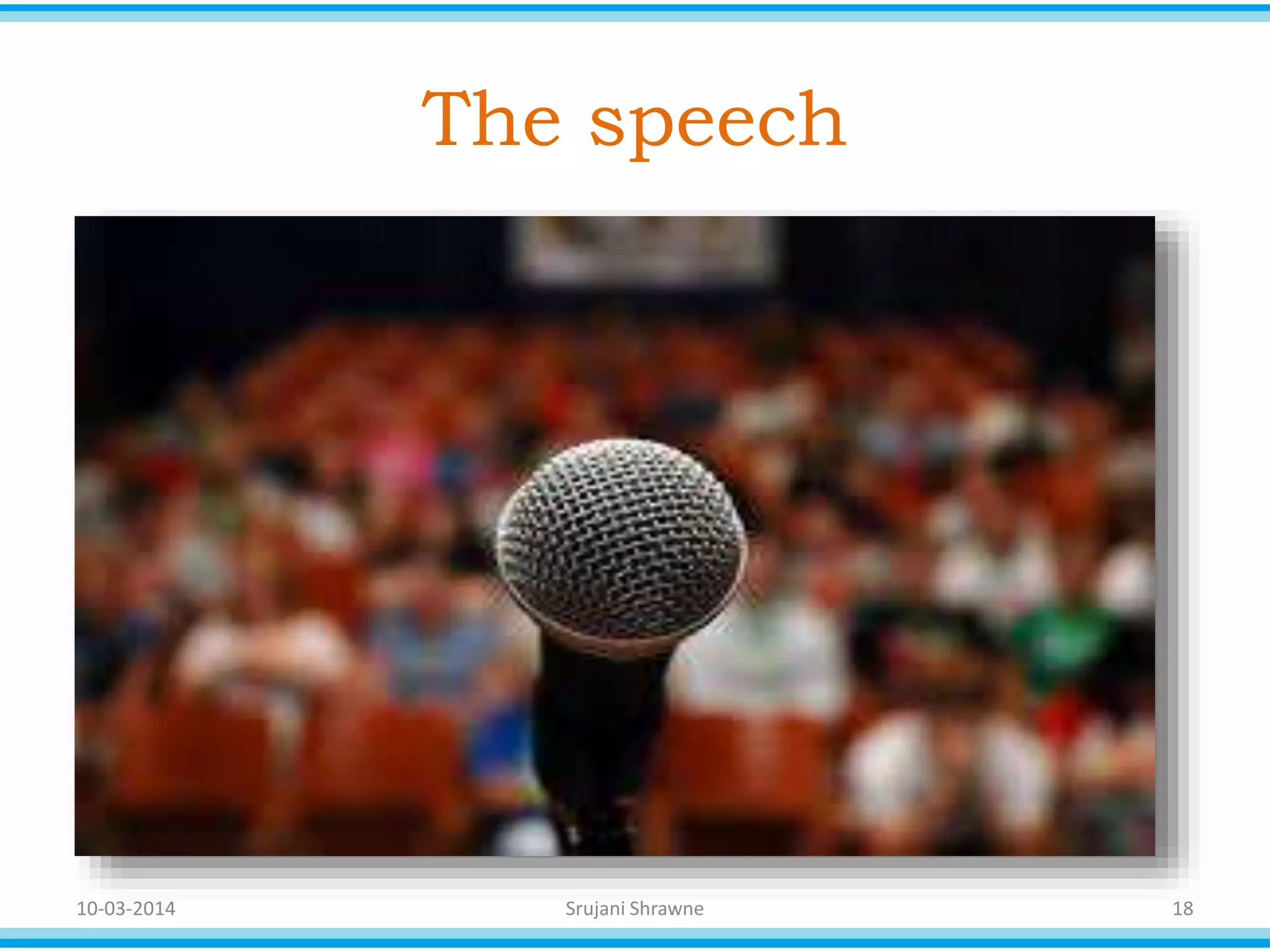 Public speaking | PPTX